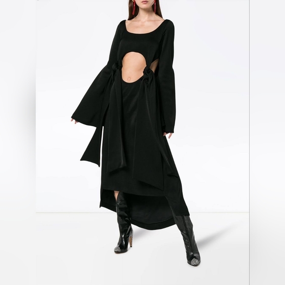 Ellery | Dresses | Nwt Ellery Cutout Dress With Ties | Poshmark